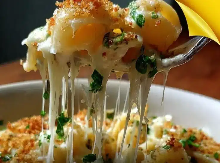 Cheese and Parsley Pasta