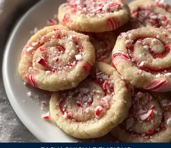 Peppermint Swirl Cookies