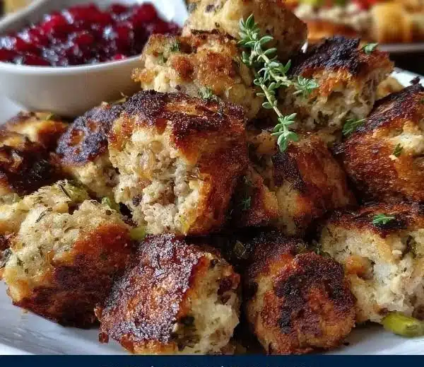 Turkey Stuffing Balls
