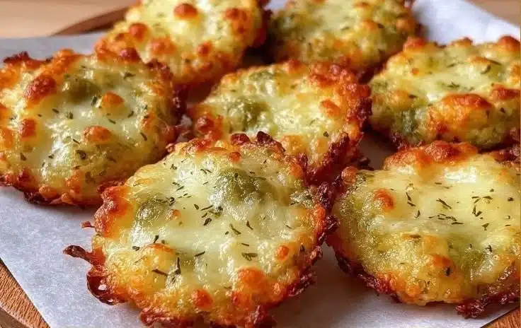 Crispy Pickle Cheese Bites